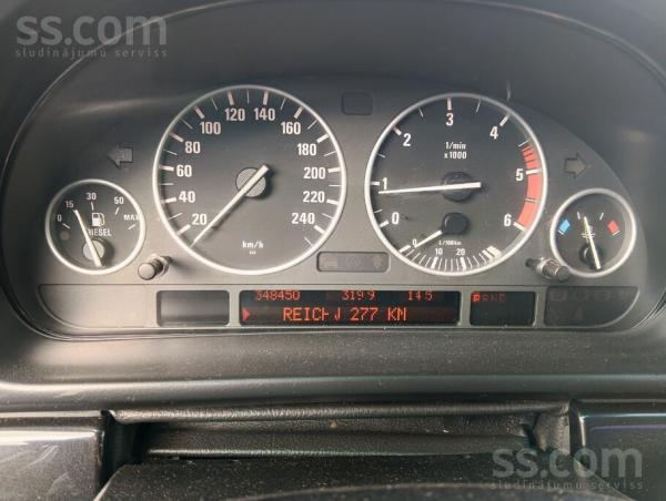 Zils BMW 530 2003 Jēkabpils, ar dzinēja tilpumu 3.00 L un nobraukumu 348 tūkst. km par 1600 €, foto 9 vietnē AUTOMOTO.COM.LV