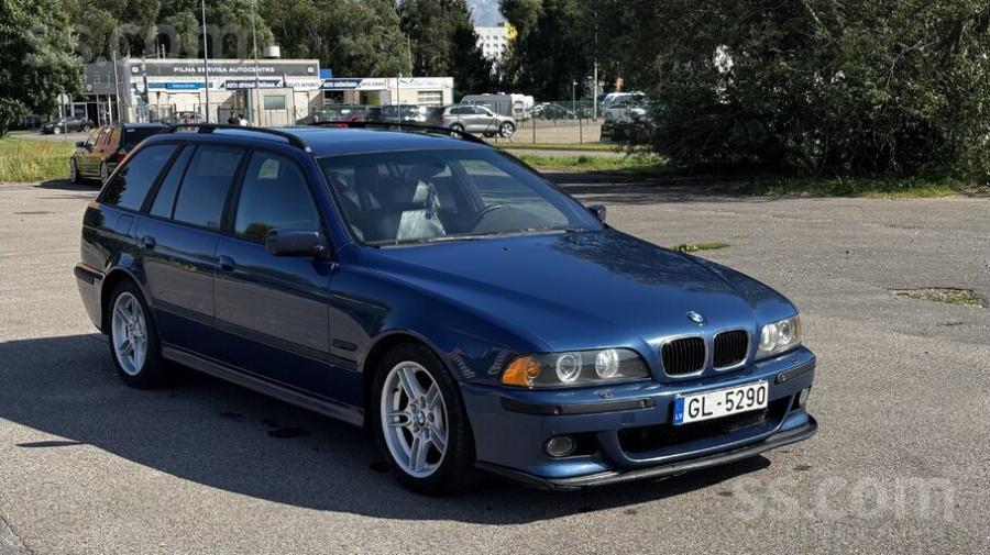 Blue BMW 530 2003 in Liepaja, with an engine capacity of 3.00 L and mileage of 334 thousand km for 2490 €, photo 5 on AUTOMOTO.COM.LV