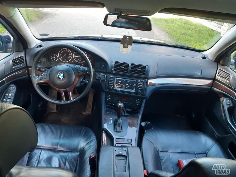 Blue BMW 530 2003 in Kaunas, with an engine capacity of 2.90 L and mileage of 300 thousand km for 1400 €, photo 22 on AUTOMOTO.COM.LV