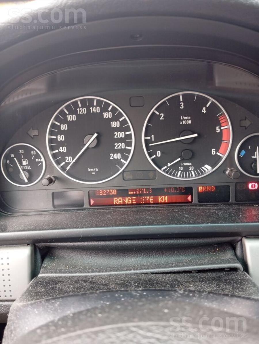 Синий БМВ 530 2003 в Даугавпилс, объемом двигателя 3.00 л и пробегом 283 тыс. км за 1650 €, фото 10 на AUTOMOTO.COM.LV