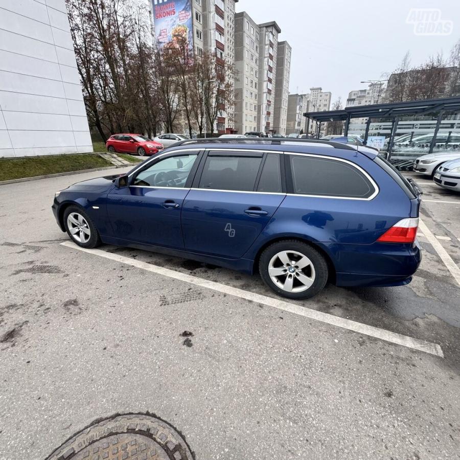 Blue BMW 530 2004 in Kaunas, with an engine capacity of 3.00 L and mileage of 370 thousand km for 2250 €, photo 4 on AUTOMOTO.COM.LV