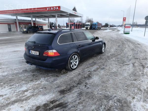 Blue BMW 530 2004 in Riga, with an engine capacity of 3.00 L and mileage of 432 thousand km for 4000 €, photo 4 on AUTOMOTO.COM.LV