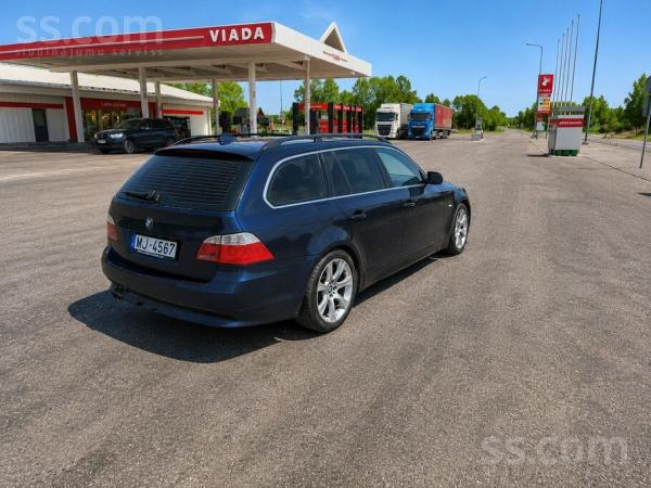 Blue BMW 530 2004 in Riga, with an engine capacity of 3.00 L and mileage of 435 thousand km for 3150 €, photo 2 on AUTOMOTO.COM.LV