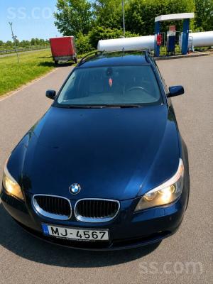 Blue BMW 530 2004 in Riga, with an engine capacity of 3.00 L and mileage of 435 thousand km for 3150 €, photo 7 on AUTOMOTO.COM.LV