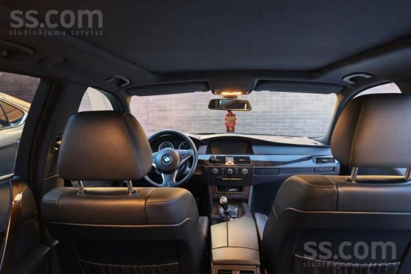 Blue BMW 530 2004 in Riga, with an engine capacity of 3.00 L and mileage of 435 thousand km for 3150 €, photo 8 on AUTOMOTO.COM.LV