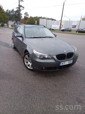 BMW 530 2004 Rīga vietnē Zils BMW 530 2004 Rīga, ar dzinēja tilpumu 3.00 L un nobraukumu 0 tūkst. km par 3000 €, foto 1 vietnē AUTOMOTO.COM.LV