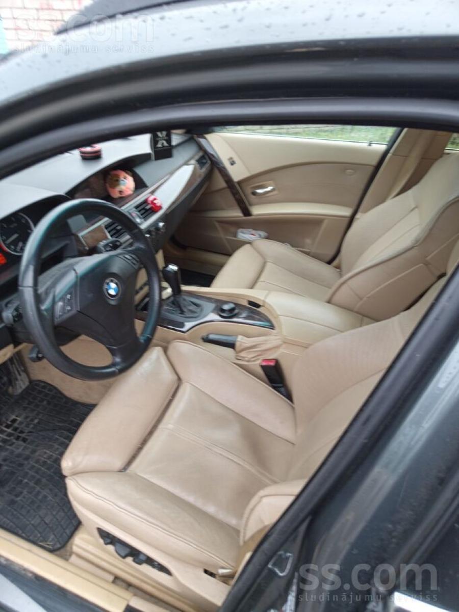 Zils BMW 530 2004 Rīga, ar dzinēja tilpumu 3.00 L un nobraukumu 0 tūkst. km par 3000 €, foto 6 vietnē AUTOMOTO.COM.LV