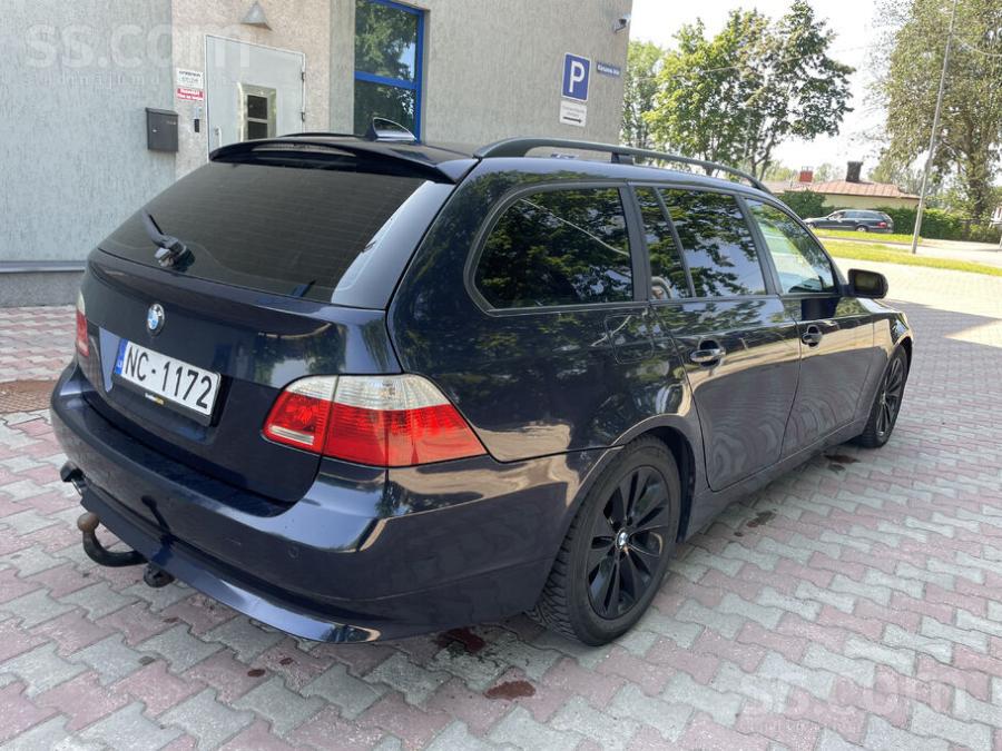 Zils BMW 530 2005 Rīga, ar dzinēja tilpumu 3.00 L un nobraukumu 360 tūkst. km par 3390 €, foto 5 vietnē AUTOMOTO.COM.LV