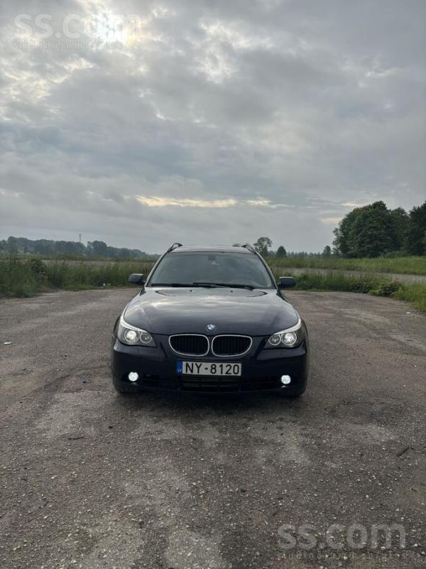 Blue BMW 530 2005 in Bauska, with an engine capacity of 3.00 L and mileage of 450 thousand km for 3050 €, photo 1 on AUTOMOTO.COM.LV