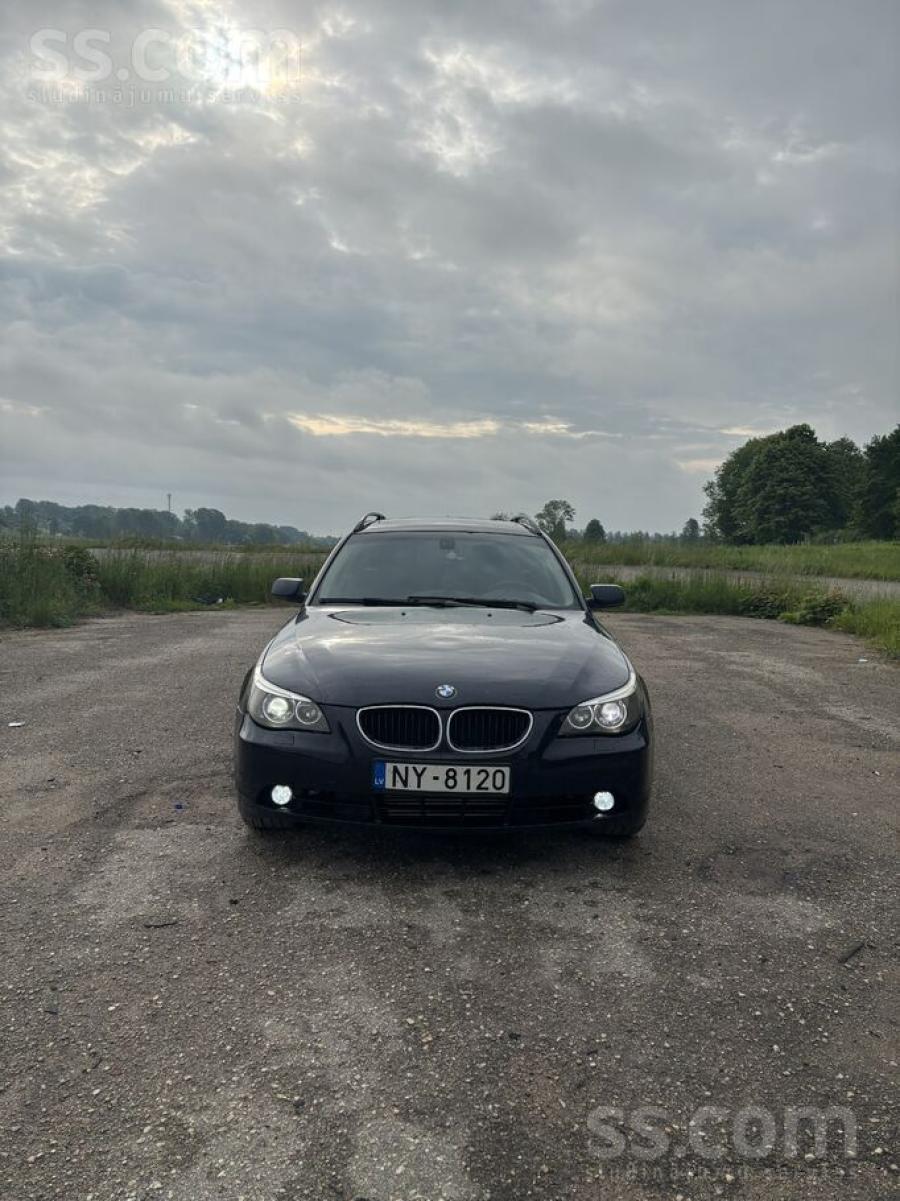 Blue BMW 530 2005 in Bauska, with an engine capacity of 3.00 L and mileage of 450 thousand km for 3050 €, photo 1 on AUTOMOTO.COM.LV
