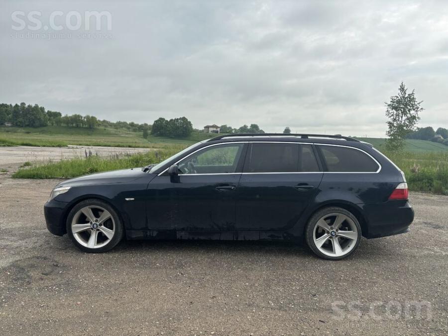 Blue BMW 530 2005 in Bauska, with an engine capacity of 3.00 L and mileage of 450 thousand km for 3050 €, photo 2 on AUTOMOTO.COM.LV