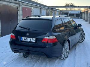 Blue BMW 530 2005 in Kaunas, with an engine capacity of 2.99 L and mileage of 386 thousand km for 3850 €, photo 10 on AUTOMOTO.COM.LV