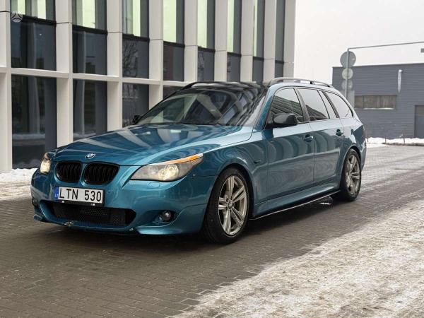 Blue BMW 530 2005 in Vilnius, with an engine capacity of 2.99 L and mileage of 340 thousand km for 3450 €, photo 1 on AUTOMOTO.COM.LV