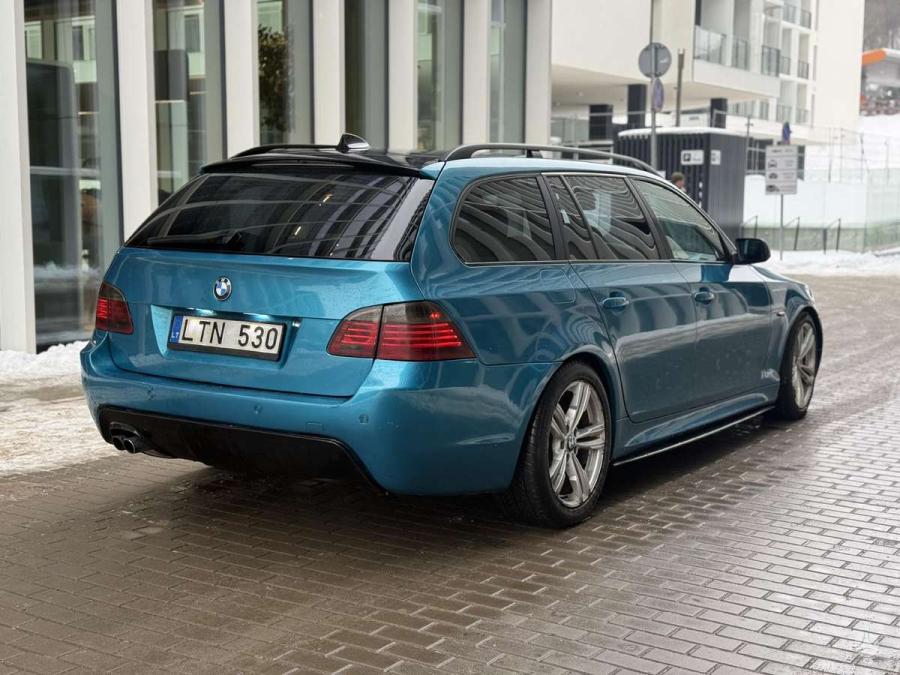 Zils BMW 530 2005 Viļņa, ar dzinēja tilpumu 2.99 L un nobraukumu 340 tūkst. km par 3450 €, foto 6 vietnē AUTOMOTO.COM.LV
