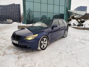 Blue BMW 530 2005 in Vilnius, with an engine capacity of 3.00 L and mileage of 385 thousand km for 2900 €, photo 2 on AUTOMOTO.COM.LV