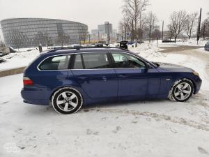 Blue BMW 530 2005 in Vilnius, with an engine capacity of 3.00 L and mileage of 385 thousand km for 2900 €, photo 6 on AUTOMOTO.COM.LV