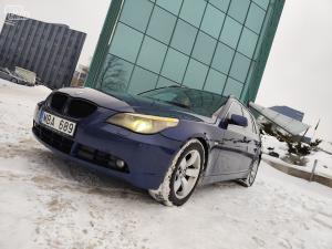 Blue BMW 530 2005 in Vilnius, with an engine capacity of 3.00 L and mileage of 385 thousand km for 2900 €, photo 10 on AUTOMOTO.COM.LV