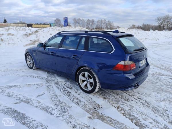 Blue BMW 530 2005 in Vilnius, with an engine capacity of 3.00 L and mileage of 385 thousand km for 2800 €, photo 5 on AUTOMOTO.COM.LV