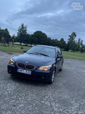 Blue BMW 530 2005 in Jonava, with an engine capacity of 3.00 L and mileage of 409 thousand km for 2700 €, photo  on AUTOMOTO.COM.LV