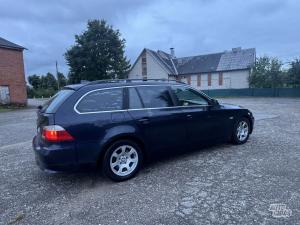 Blue BMW 530 2005 in Jonava, with an engine capacity of 3.00 L and mileage of 409 thousand km for 2700 €, photo 6 on AUTOMOTO.COM.LV