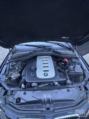 Blue BMW 530 2005 in Jonava, with an engine capacity of 3.00 L and mileage of 409 thousand km for 2700 €, photo 13 on AUTOMOTO.COM.LV