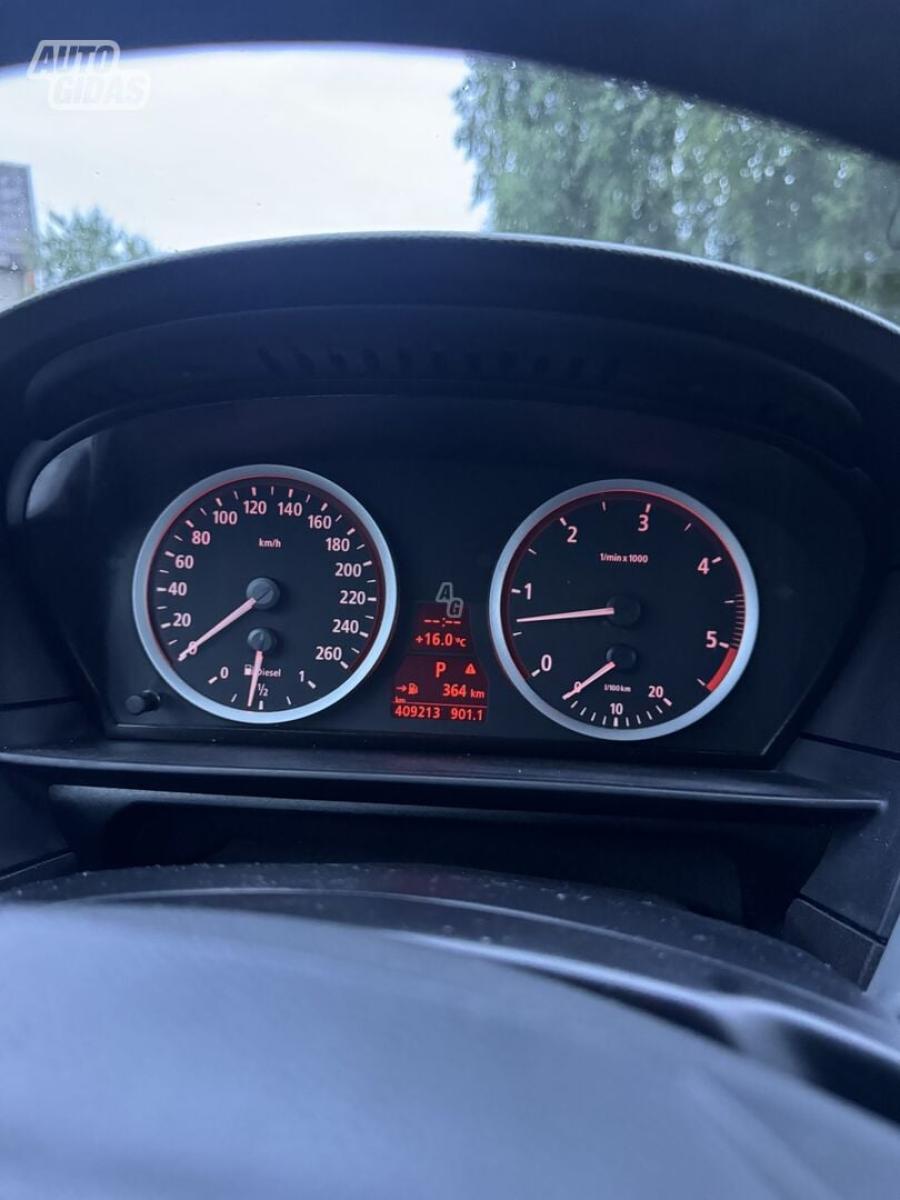 Blue BMW 530 2005 in Jonava, with an engine capacity of 3.00 L and mileage of 409 thousand km for 2700 €, photo 15 on AUTOMOTO.COM.LV