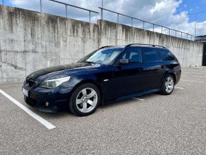 Blue BMW 530 2005 in Vilnius, with an engine capacity of 2.99 L and mileage of 430 thousand km for 3650 €, photo 7 on AUTOMOTO.COM.LV