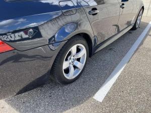Blue BMW 530 2005 in Vilnius, with an engine capacity of 2.99 L and mileage of 430 thousand km for 3650 €, photo 24 on AUTOMOTO.COM.LV