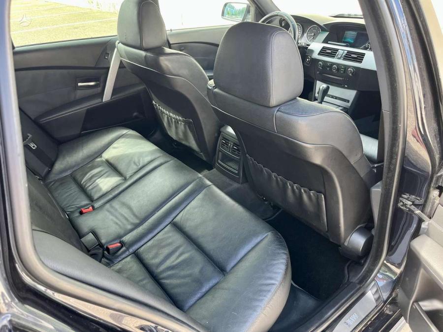 Blue BMW 530 2005 in Vilnius, with an engine capacity of 2.99 L and mileage of 430 thousand km for 3650 €, photo 38 on AUTOMOTO.COM.LV