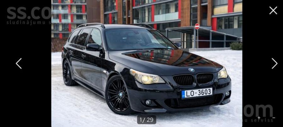 Zils BMW 530 2005 Rīga, ar dzinēja tilpumu 3.00 L un nobraukumu 382 tūkst. km par 4100 €, foto 8 vietnē AUTOMOTO.COM.LV