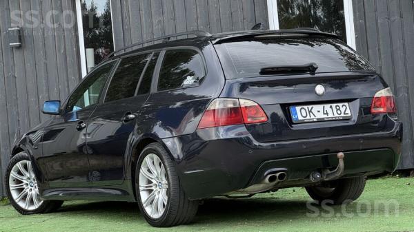 Blue BMW 530 2005 in Riga, with an engine capacity of 3.00 L and mileage of 268 thousand km for 3850 €, photo 5 on AUTOMOTO.COM.LV