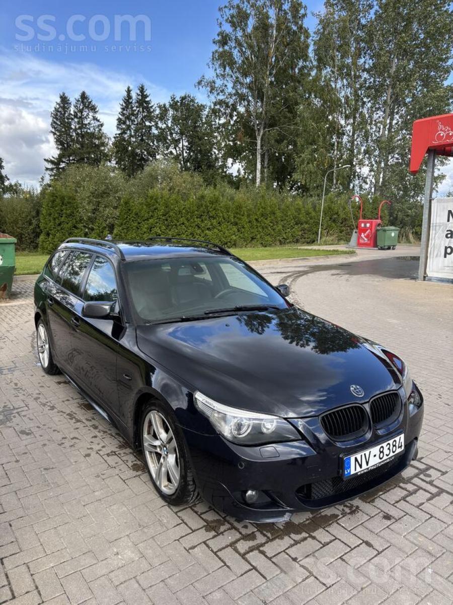 Синий БМВ 530 2005 в Айзкраукле, объемом двигателя 3.00 л и пробегом 448 тыс. км за 3450 €, фото 1 на AUTOMOTO.COM.LV