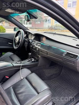 Blue BMW 530 2005 in Aizkraukle, with an engine capacity of 3.00 L and mileage of 454 thousand km for 2950 €, photo 8 on AUTOMOTO.COM.LV