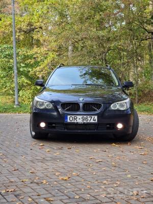 Blue BMW 530 2005 in Riga, with an engine capacity of 3.00 L and mileage of 0 thousand km for 3700 €, photo 1 on AUTOMOTO.COM.LV