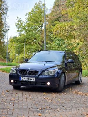 Blue BMW 530 2005 in Riga, with an engine capacity of 3.00 L and mileage of 0 thousand km for 3700 €, photo 3 on AUTOMOTO.COM.LV