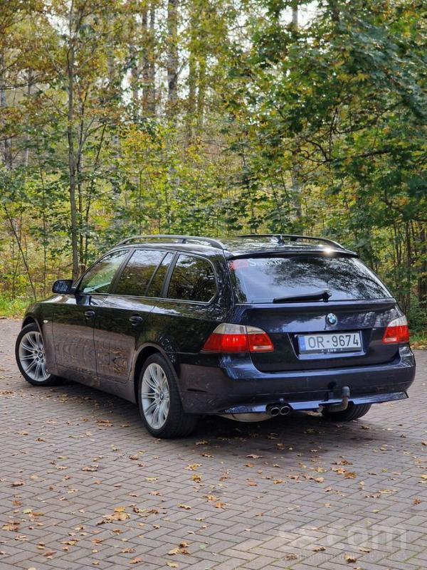 Синий БМВ 530 2005 в Рига, объемом двигателя 3.00 л и пробегом 0 тыс. км за 3700 €, фото 8 на AUTOMOTO.COM.LV