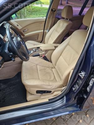 Blue BMW 530 2005 in Riga, with an engine capacity of 3.00 L and mileage of 0 thousand km for 3700 €, photo 26 on AUTOMOTO.COM.LV