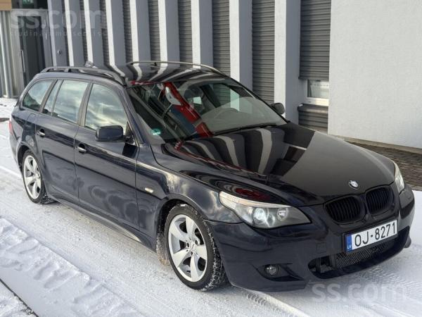 Blue BMW 530 2006 in Riga, with an engine capacity of 3.00 L and mileage of 0 thousand km for 4500 €, photo 1 on AUTOMOTO.COM.LV