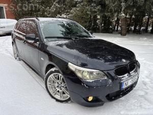 Blue BMW 530 2006 in Bauska, with an engine capacity of 3.00 L and mileage of 405 thousand km for 4500 €, photo 3 on AUTOMOTO.COM.LV