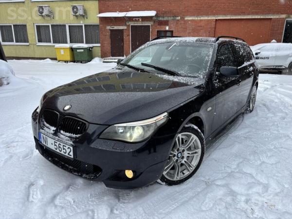 Blue BMW 530 2006 in Bauska, with an engine capacity of 3.00 L and mileage of 405 thousand km for 4500 €, photo 5 on AUTOMOTO.COM.LV