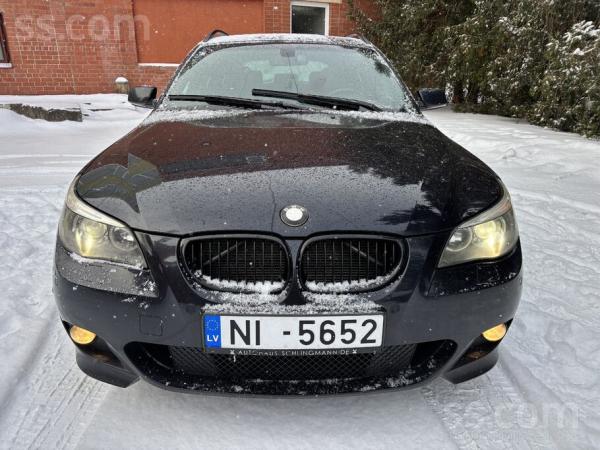 Blue BMW 530 2006 in Bauska, with an engine capacity of 3.00 L and mileage of 405 thousand km for 4500 €, photo 7 on AUTOMOTO.COM.LV