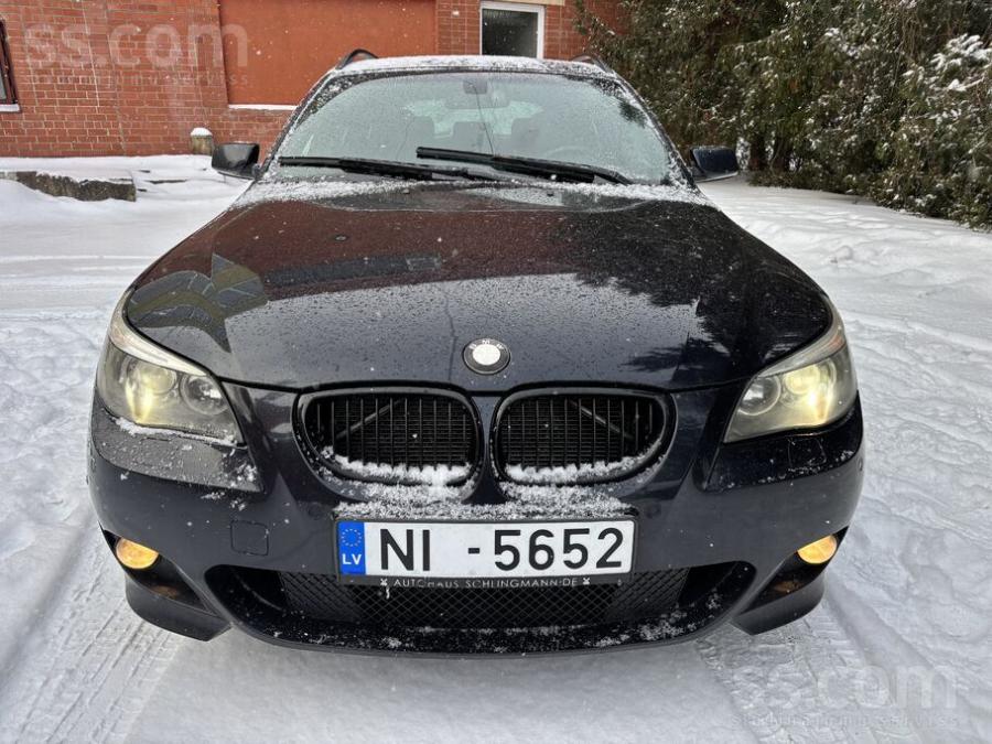 Blue BMW 530 2006 in Bauska, with an engine capacity of 3.00 L and mileage of 405 thousand km for 4500 €, photo 7 on AUTOMOTO.COM.LV