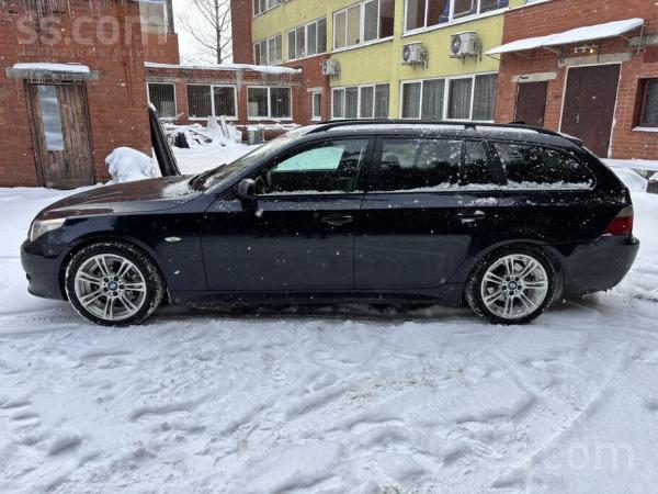 Blue BMW 530 2006 in Bauska, with an engine capacity of 3.00 L and mileage of 405 thousand km for 4500 €, photo 8 on AUTOMOTO.COM.LV