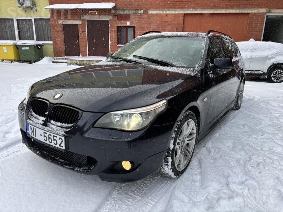 Blue BMW 530 2006 in Bauska, with an engine capacity of 3.00 L and mileage of 405 thousand km for 4500 €, photo 9 on AUTOMOTO.COM.LV