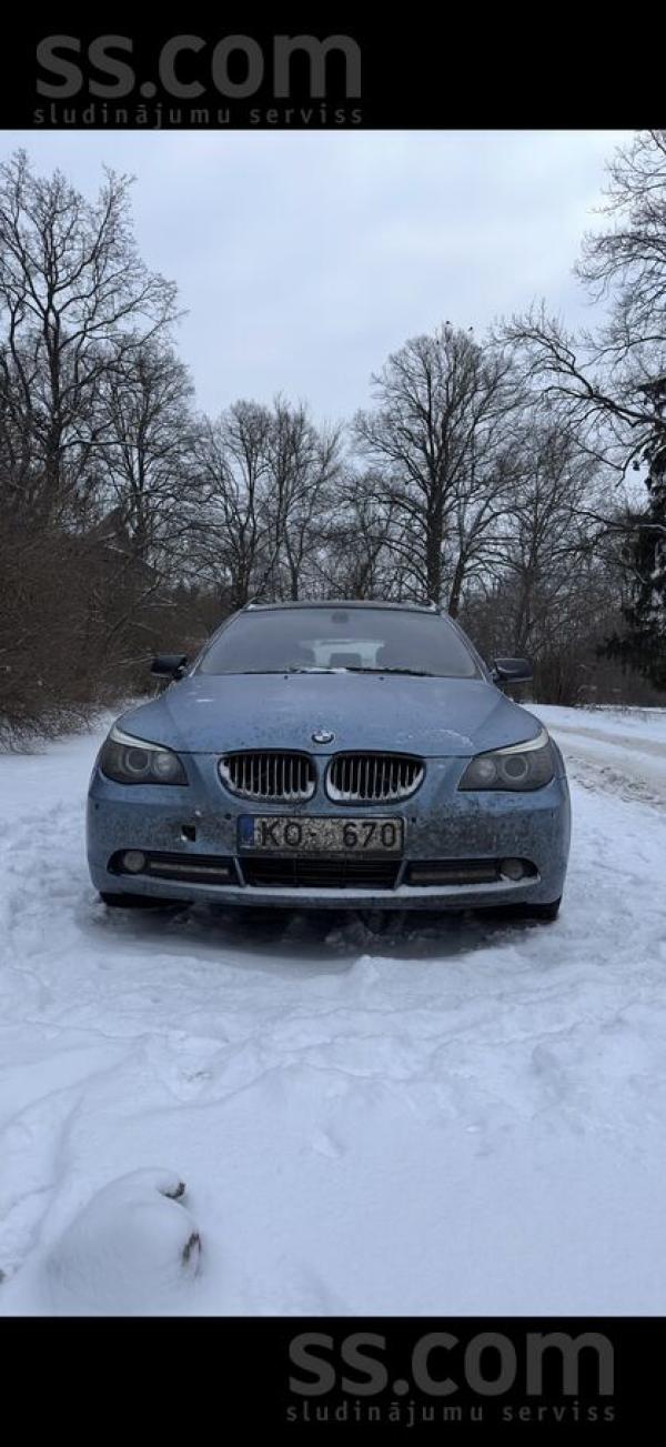 Zils BMW 530 2006 Rīga, ar dzinēja tilpumu 3.00 L un nobraukumu 412 tūkst. km par 2200 €, foto 1 vietnē AUTOMOTO.COM.LV