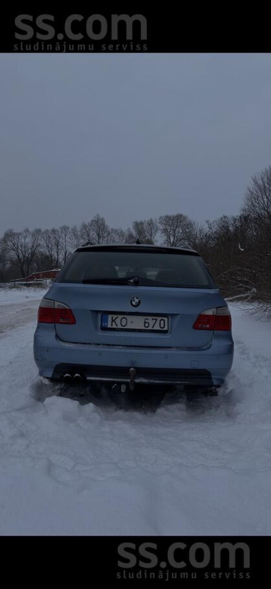 Zils BMW 530 2006 Rīga, ar dzinēja tilpumu 3.00 L un nobraukumu 412 tūkst. km par 2200 €, foto 4 vietnē AUTOMOTO.COM.LV