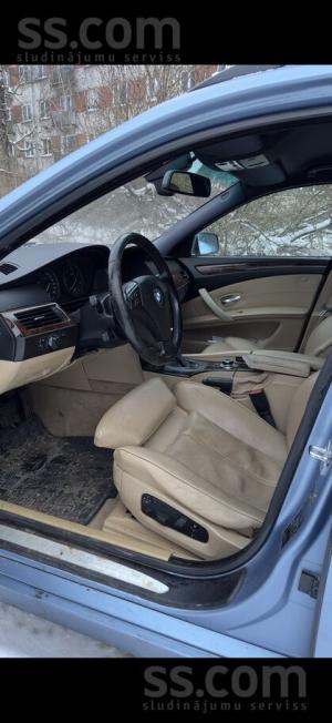Zils BMW 530 2006 Rīga, ar dzinēja tilpumu 3.00 L un nobraukumu 412 tūkst. km par 2200 €, foto 6 vietnē AUTOMOTO.COM.LV