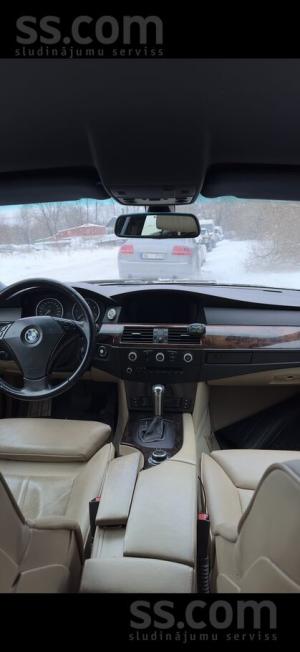 Zils BMW 530 2006 Rīga, ar dzinēja tilpumu 3.00 L un nobraukumu 412 tūkst. km par 2200 €, foto 12 vietnē AUTOMOTO.COM.LV