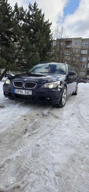 Blue BMW 530 2006 in Kaunas, with an engine capacity of 2.99 L and mileage of 403 thousand km for 3000 €, photo 11 on AUTOMOTO.COM.LV