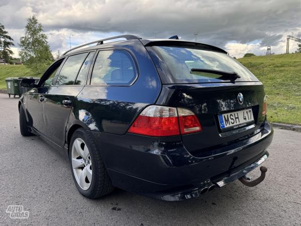 Blue BMW 530 2006 in Vilnius, with an engine capacity of 3.00 L and mileage of 348 thousand km for 3300 €, photo 2 on AUTOMOTO.COM.LV